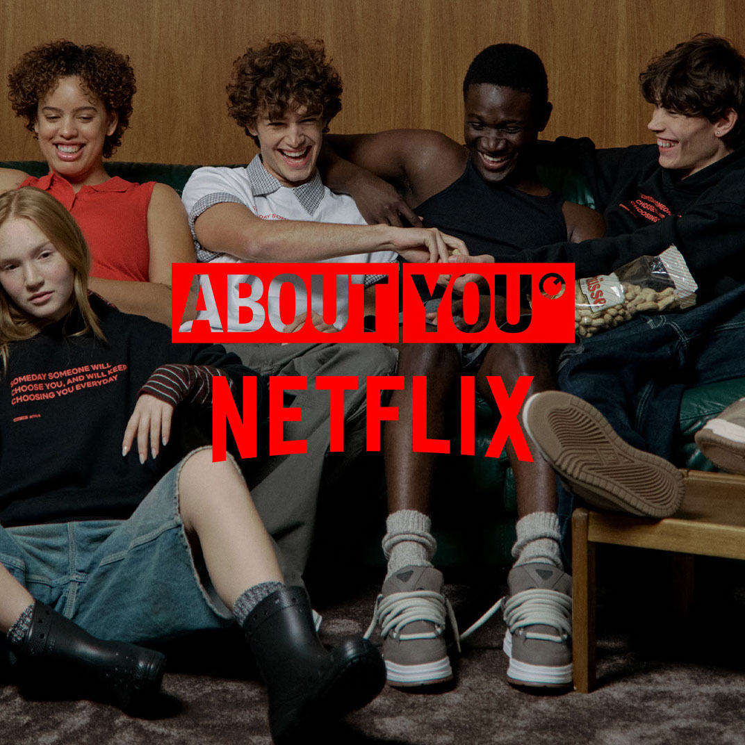 STREAMING MEETS STREETWEAR: ABOUT YOU UND NETFLIX LAUNCHEN GEMEINSAME FASHION BRAND - ABOUT YOU